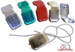 Aluminium seal with progressive numbering Crimpseal - LeghornGroup