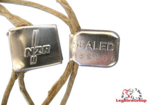 Aluminium seal with progressive numbering Crimpseal - LeghornGroup