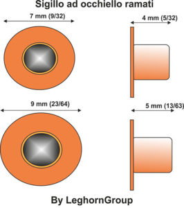 Eyelet seals for Envelopes and Packaging - LeghornGroup