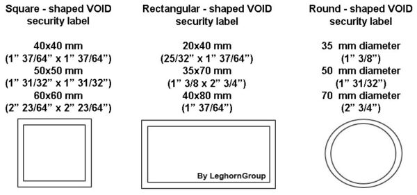 Security labels for airports and airlines - LeghornGroup