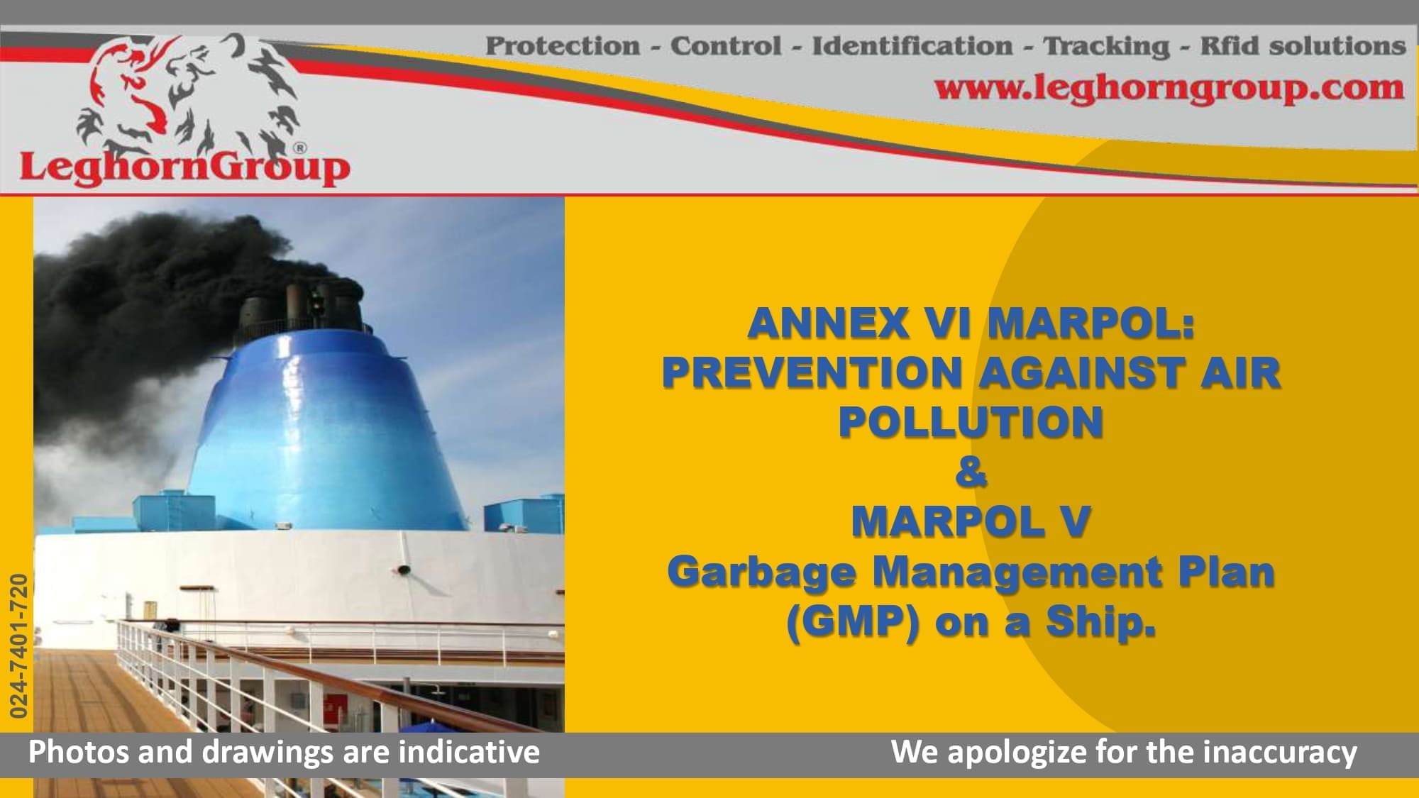 ANNEX VI MARPOL: Prevention against air pollution & marpol v...